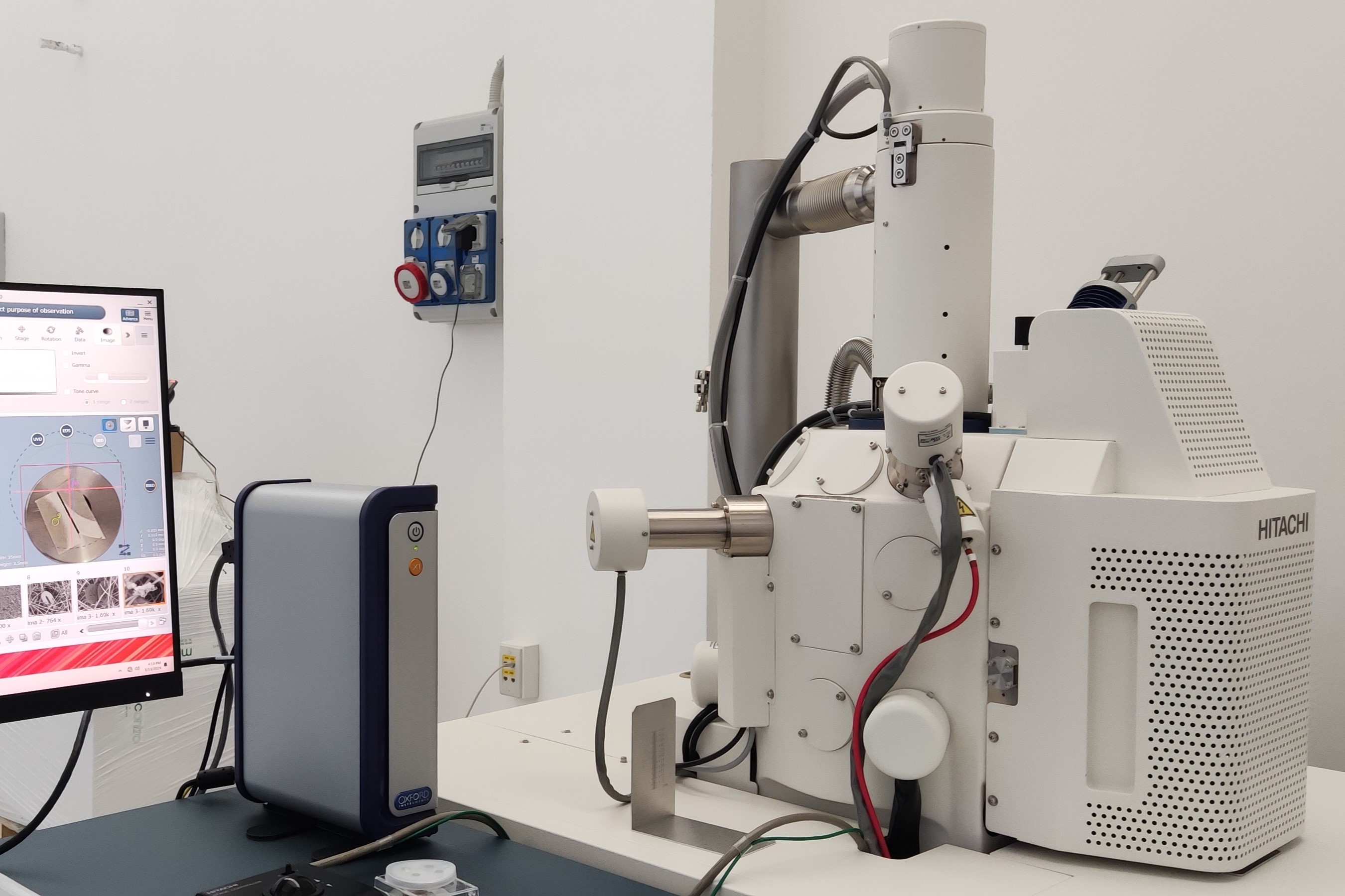 Scanning Electron Microscope (SEM) with EDX Imaging System | PRP@CERIC